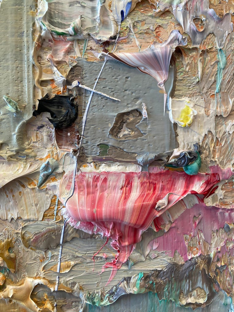 Toon Laurense - No Title Abstract Painting on Canvas Expressionism ...