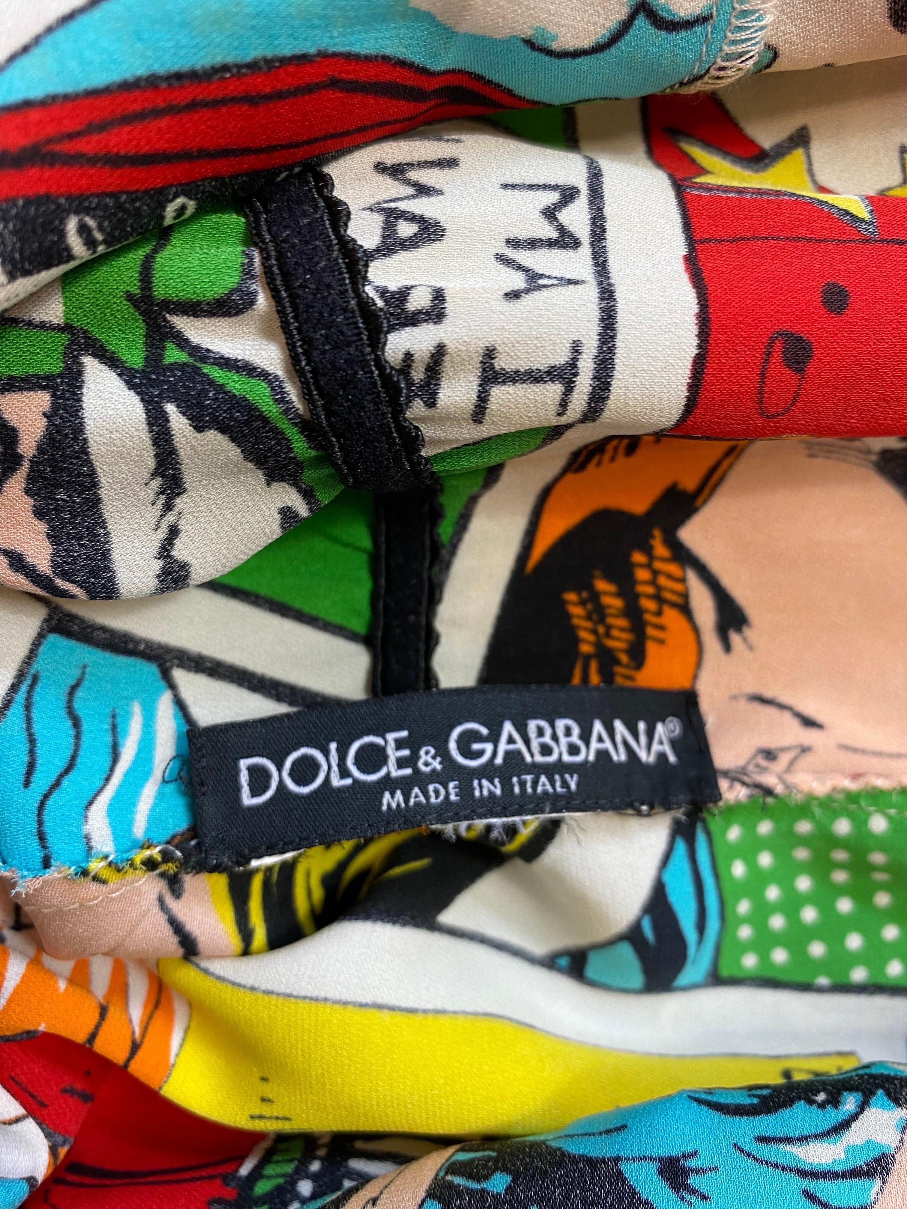 Top Dolce and Gabbana '90/2000 pop art comics For Sale at 1stDibs