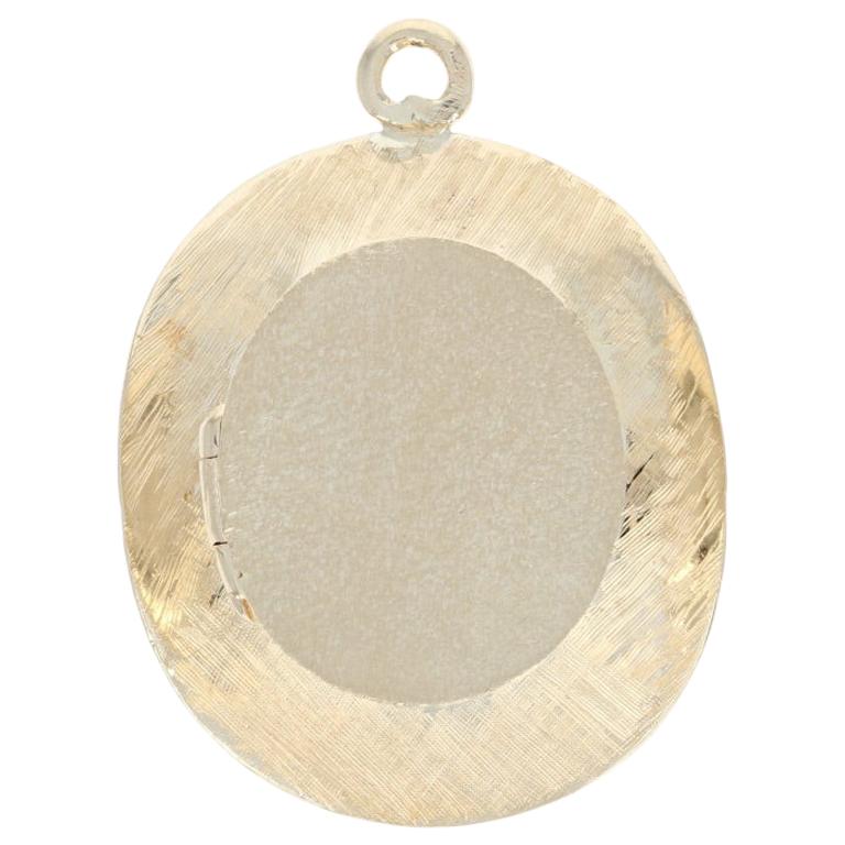 Edwardian Pinchbeck Double Opening Locket For Sale at 1stdibs