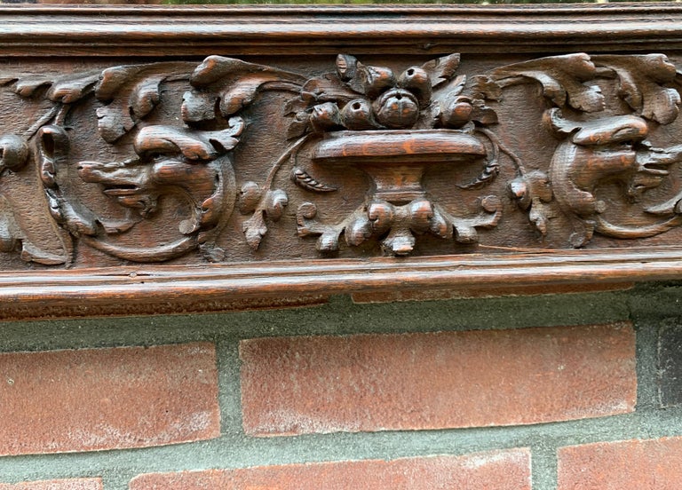 Top Quality Early Antique Renaissance Revival Wall Mirror Sculptured ...