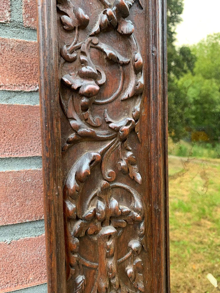 Top Quality Early Antique Renaissance Revival Wall Mirror Sculptured ...