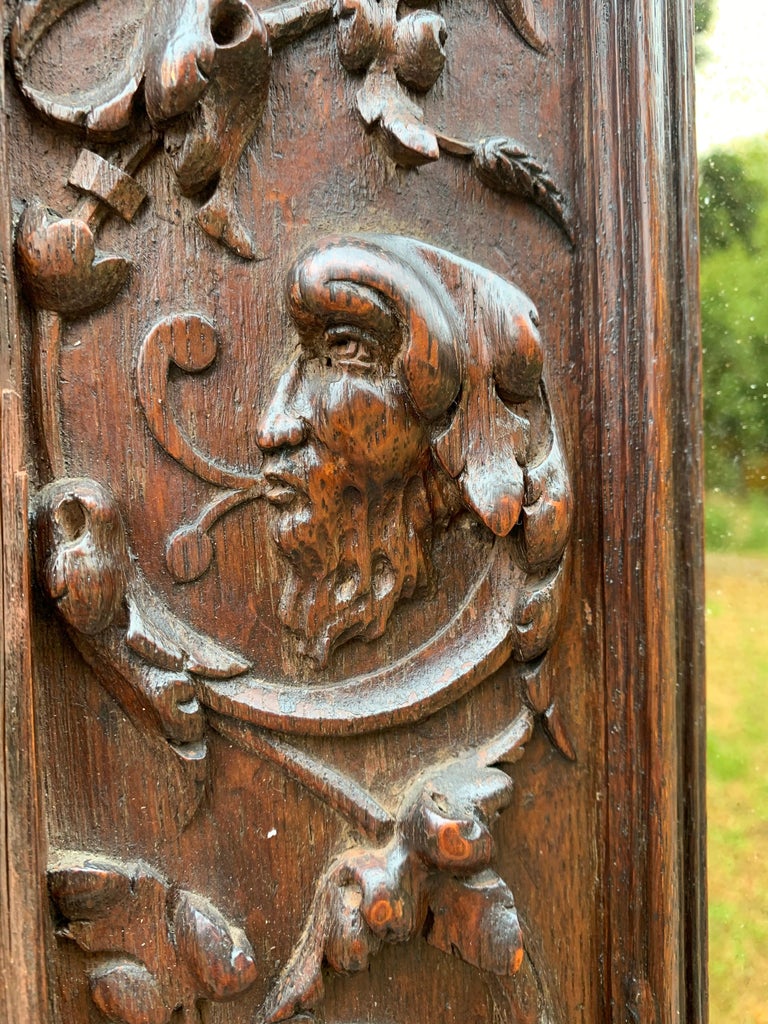 Top Quality Early Antique Renaissance Revival Wall Mirror Sculptured ...