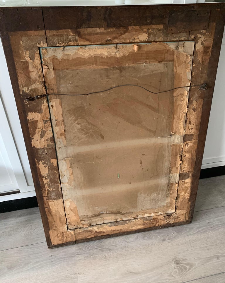 Top Quality Early Antique Renaissance Revival Wall Mirror Sculptured ...