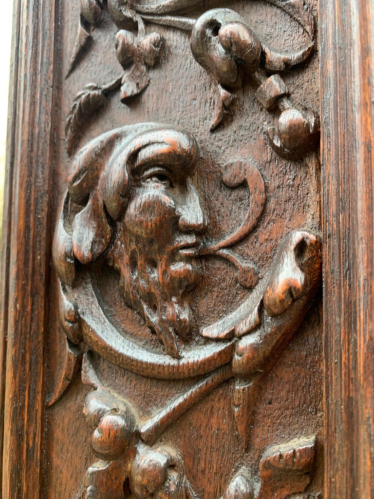 Top Quality Early Antique Renaissance Revival Wall Mirror Sculptured ...