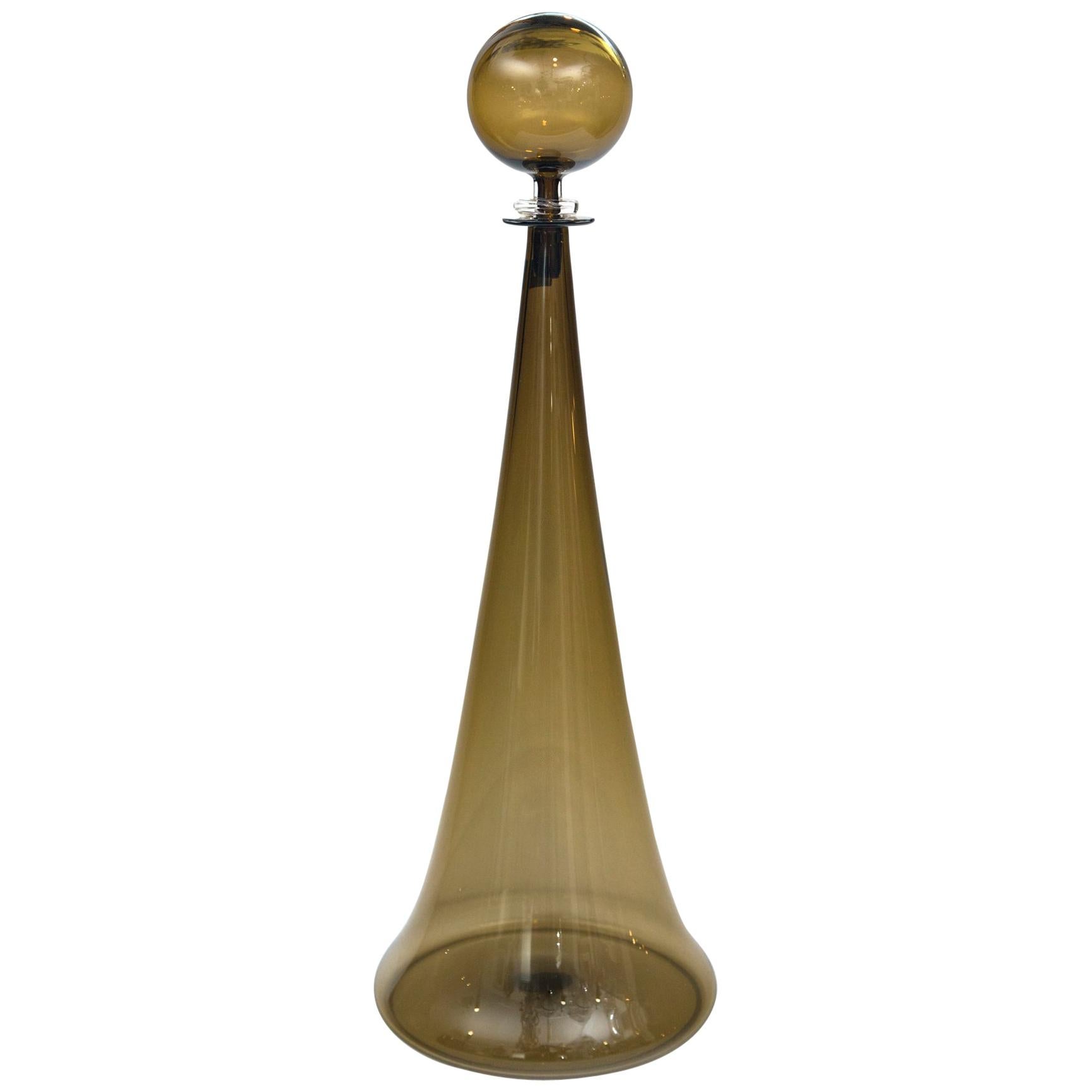 "Pilgrim" Red Amberina Decanter For Sale at 1stDibs | pilgrim glass ...