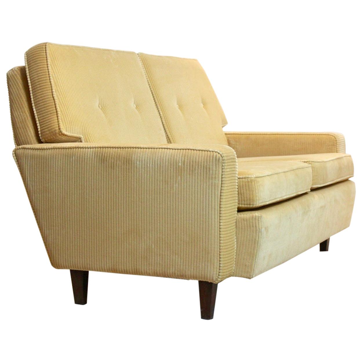 Topform Ribbed Two-Seat Sofa at 1stDibs