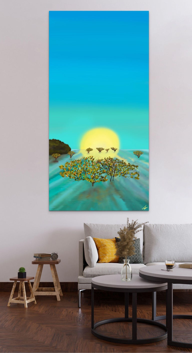 Topher Straus - Biscayne National Park, Original Modern Impressionist ...