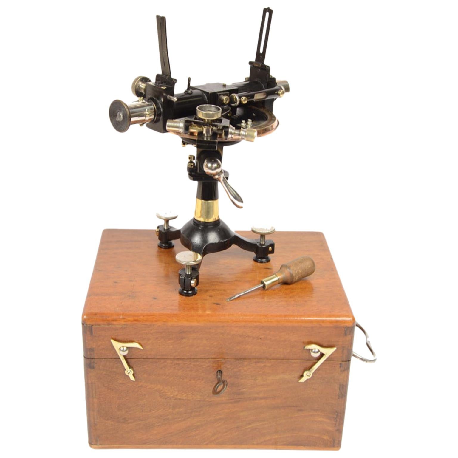 English Telescoping Surveyors Measure For Sale at 1stDibs
