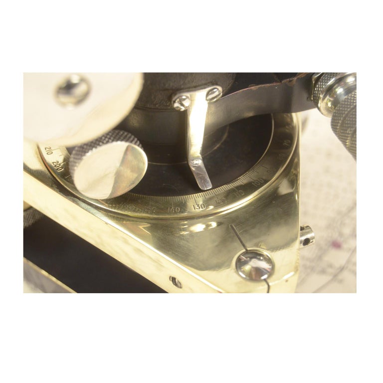 Topographic Brass Level Surveyor Instrument by Stanley circa 1870 ...