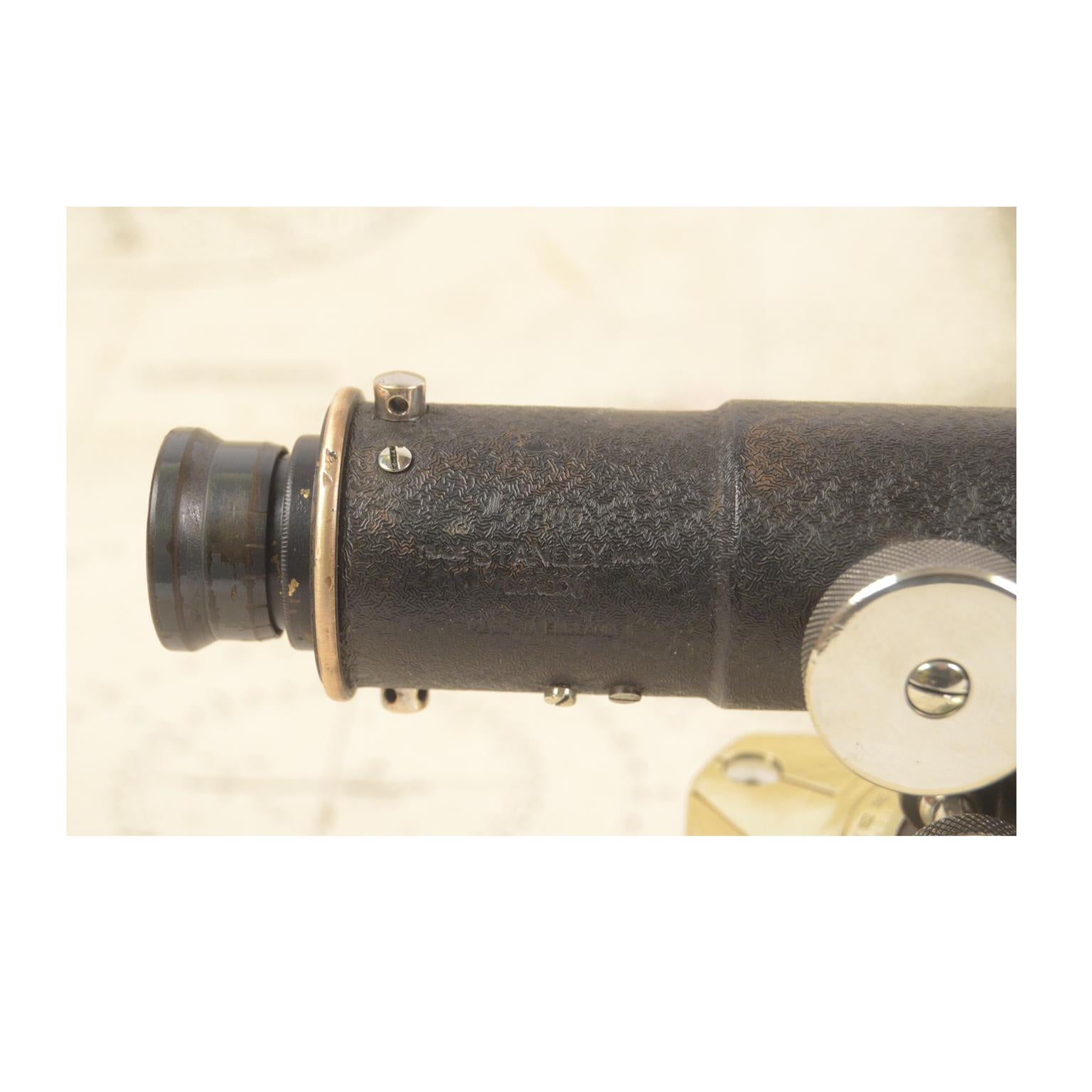 Topographic Brass Level Surveyor Instrument by Stanley circa 1870 ...