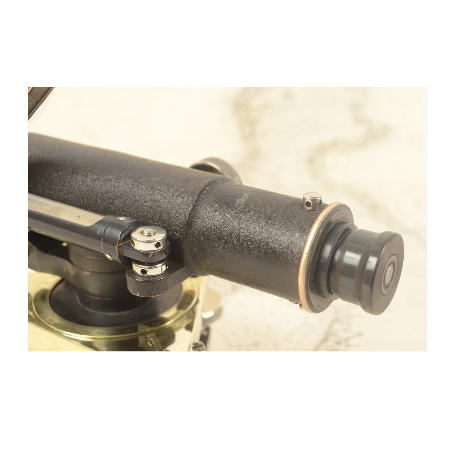 Topographic Brass Level Surveyor Instrument by Stanley circa 1870 ...