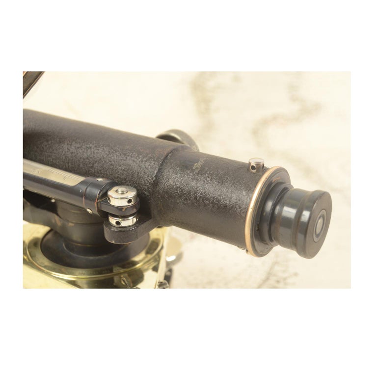 Topographic Brass Level Surveyor Instrument by Stanley circa 1870 ...