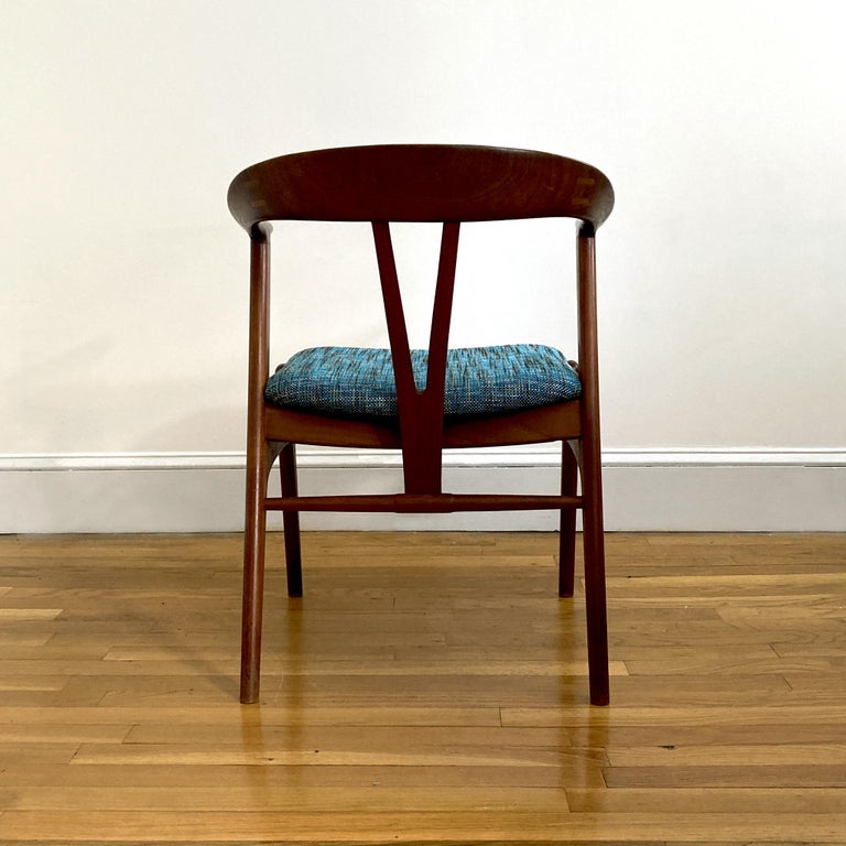Torbjørn Afdal Midcentury Teak Form Chair For Sale at 1stDibs