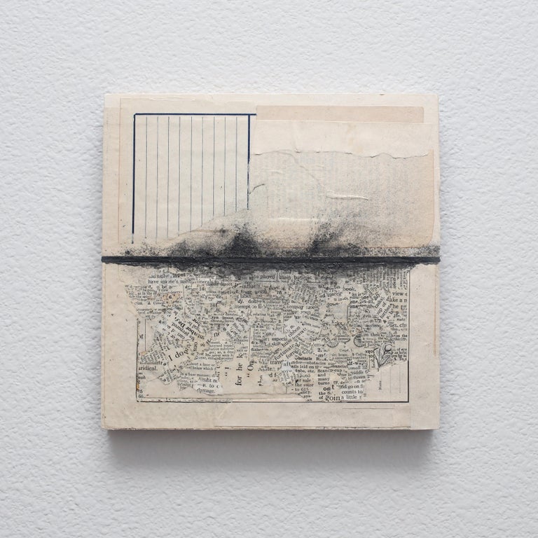 Torea Frey - words fail (ii) : contemporary collage For Sale at 1stDibs