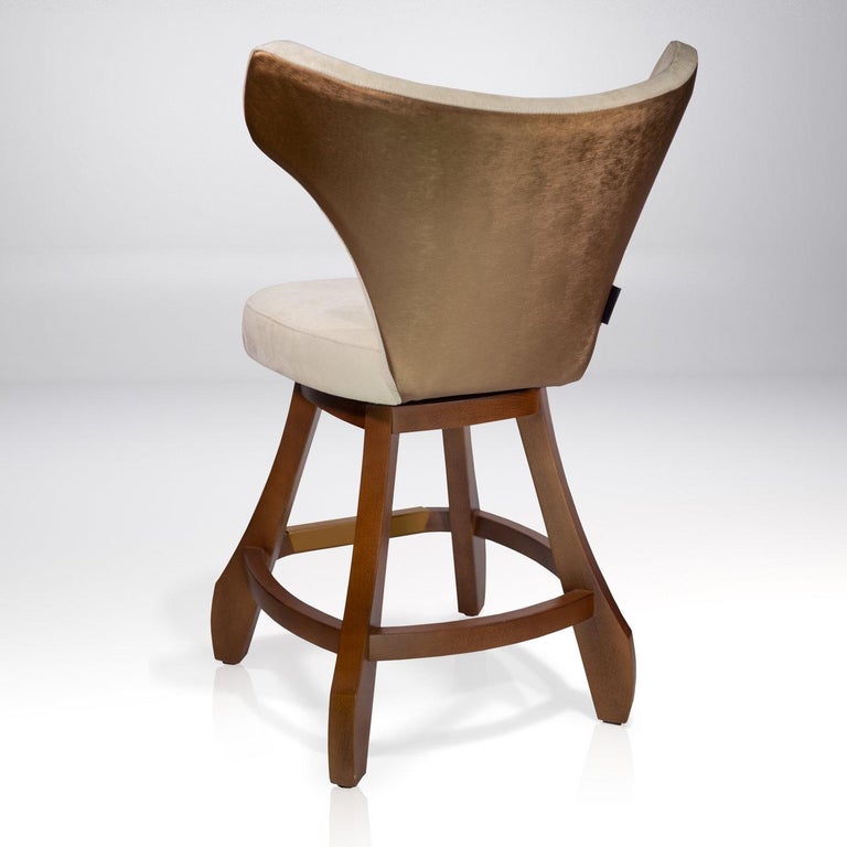 Toro Bar Stool by Giovanni Battista Guerrino Rizzo For Sale at 1stDibs