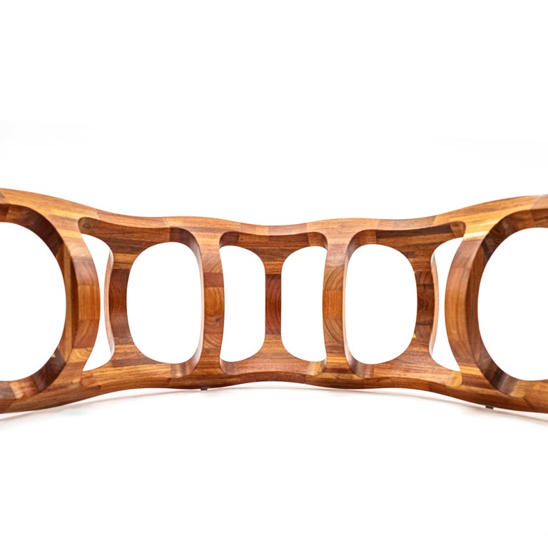 Toro G10, Geometric Sculptural Center Table Made of Solid Wood by Pedro ...