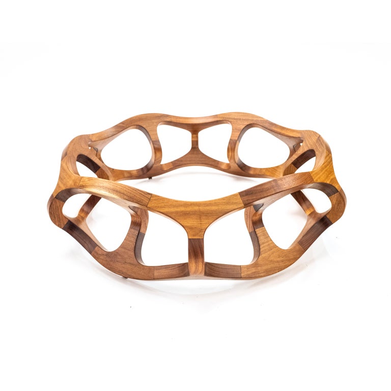 Toro G6, Geometric Sculptural Center Table Made of Solid Wood by Pedro ...