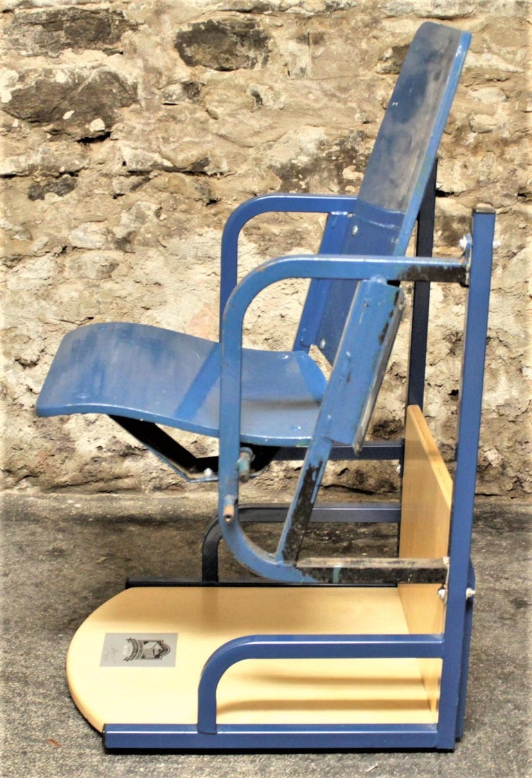 Toronto Maple Leafs from Maple Leaf Gardens Blue Vintage Arena Seat ...