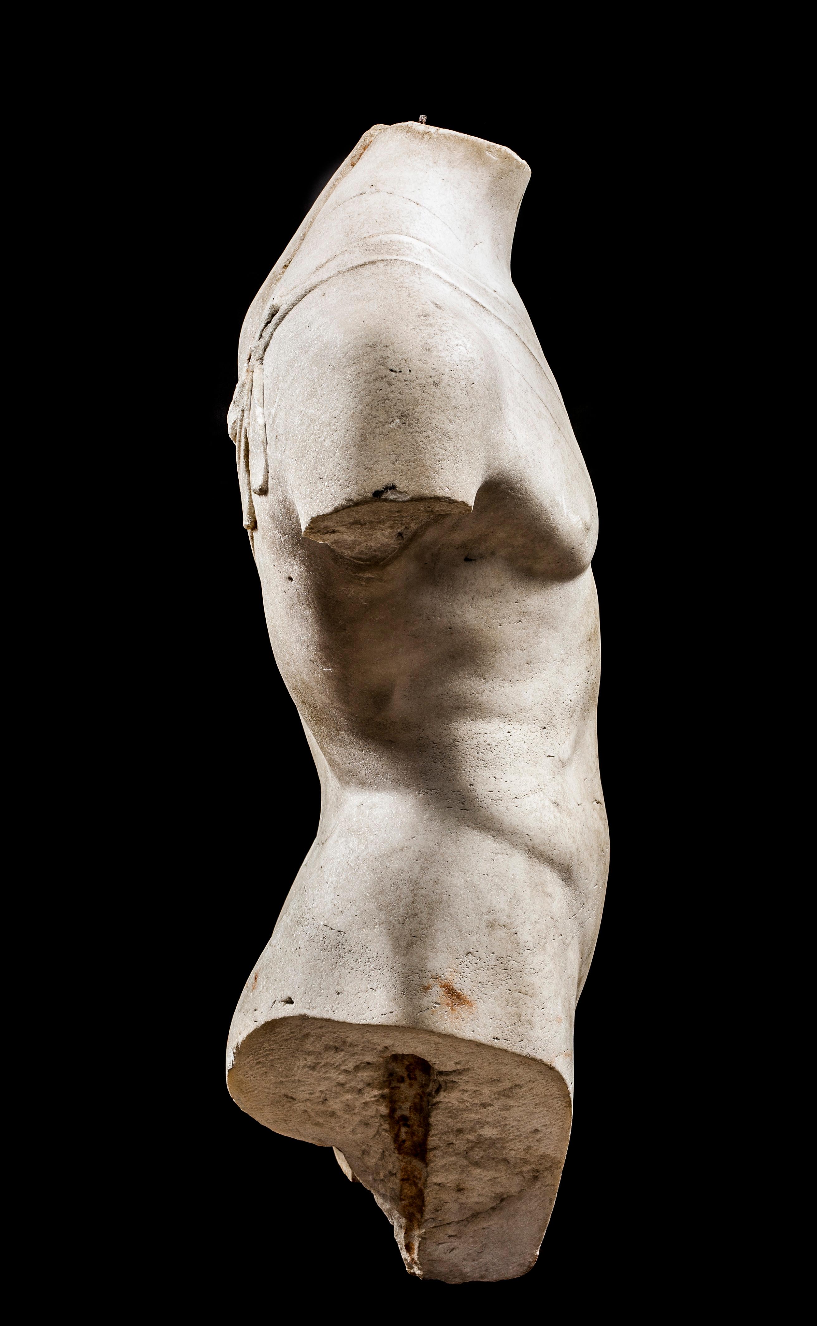 Life Sized Ancient Marble Torso of Apollo For Sale at 1stDibs