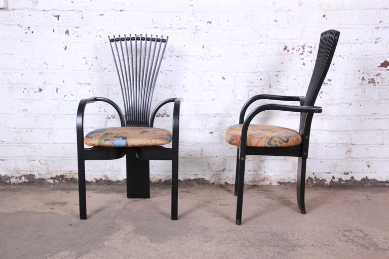 Torstein Nilsen for Westnofa Scandinavian Modern "TOTEM" Armchairs ...