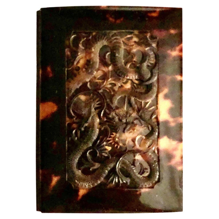Tortoise Shell Card Holder For Sale at 1stDibs