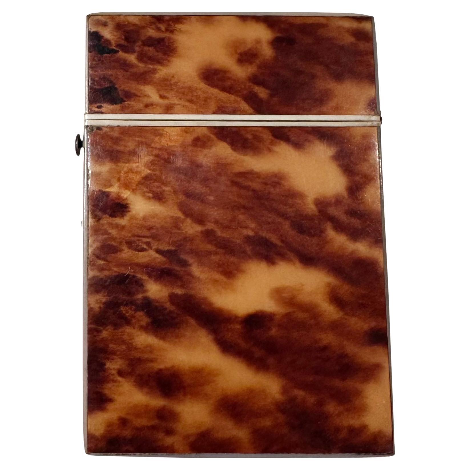 Tortoise Shell Boxes - 72 For Sale at 1stDibs | antique tortoise shell ...