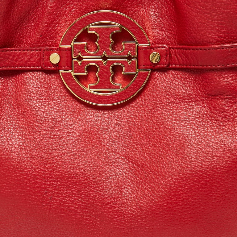 Tory Burch Red Leather Amanda Tote at 1stDibs