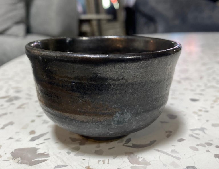 Toshiko Takaezu Signed Japanese Hawaiian Glazed Pottery Chawan Yunomi ...