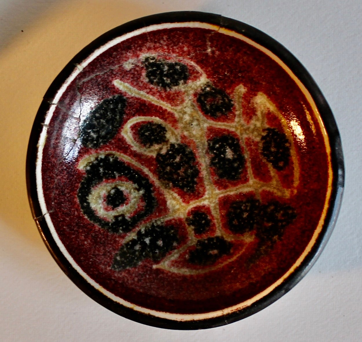 Toshiko Takaezu small early Cranbrook ceramic at 1stDibs