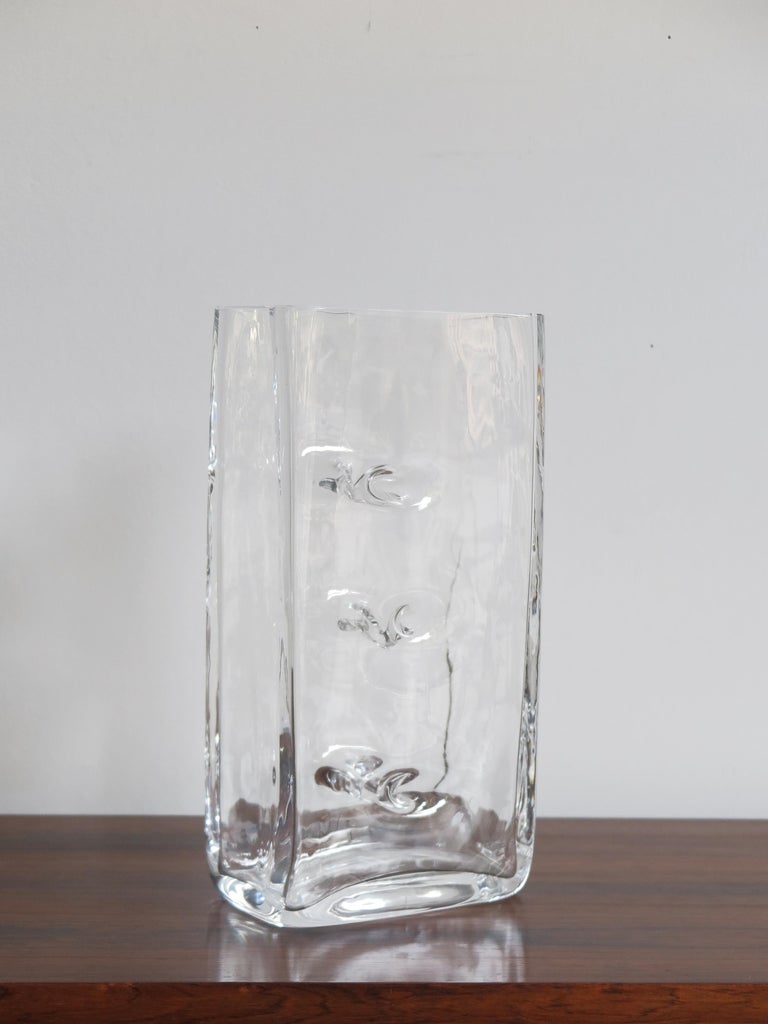 Toso Renato Italian Murano Glass Vases "Repetai" Miodel for Fratelli ...