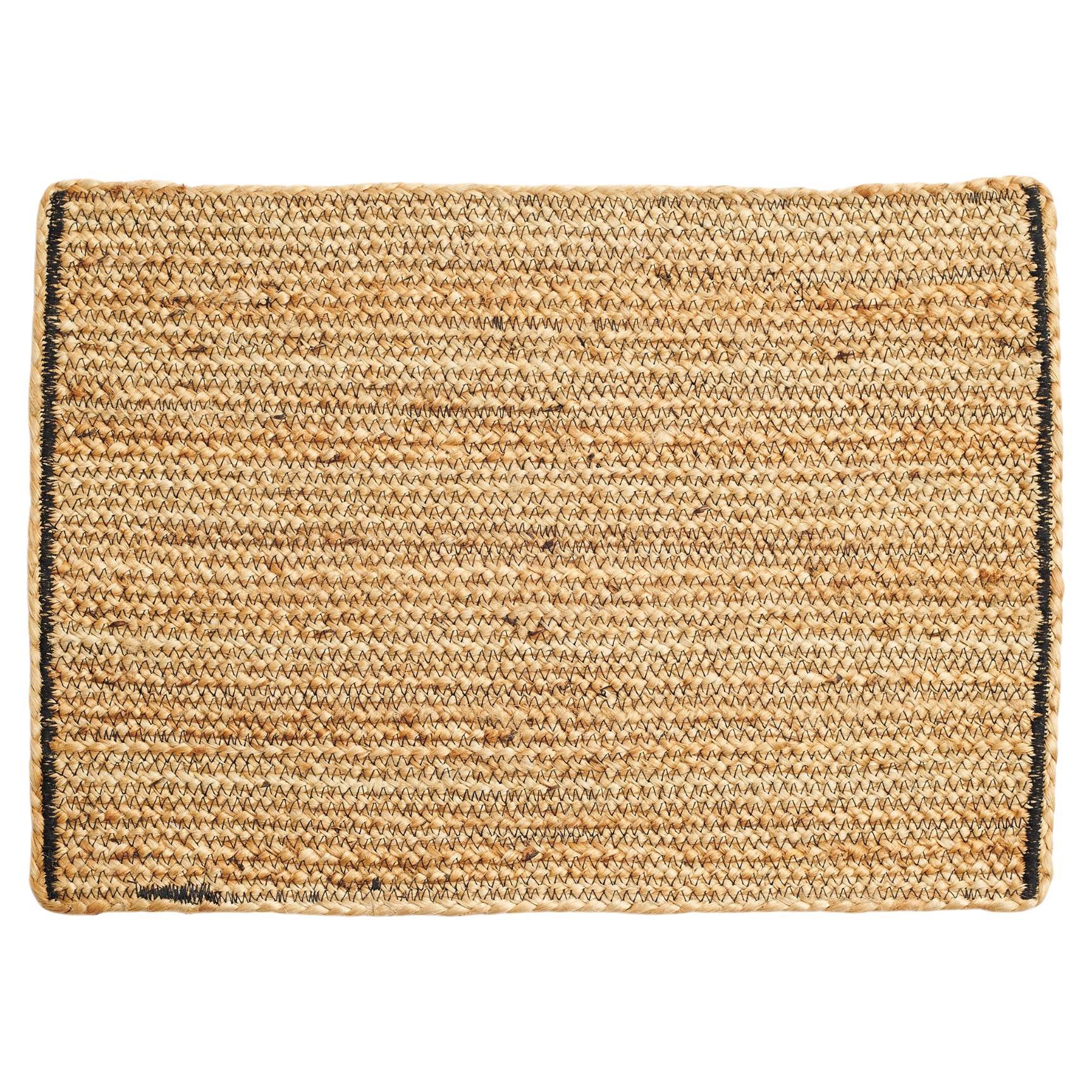 Tossa Jute Hand Braided Neutral Color Placemat Made By Artisans For ...