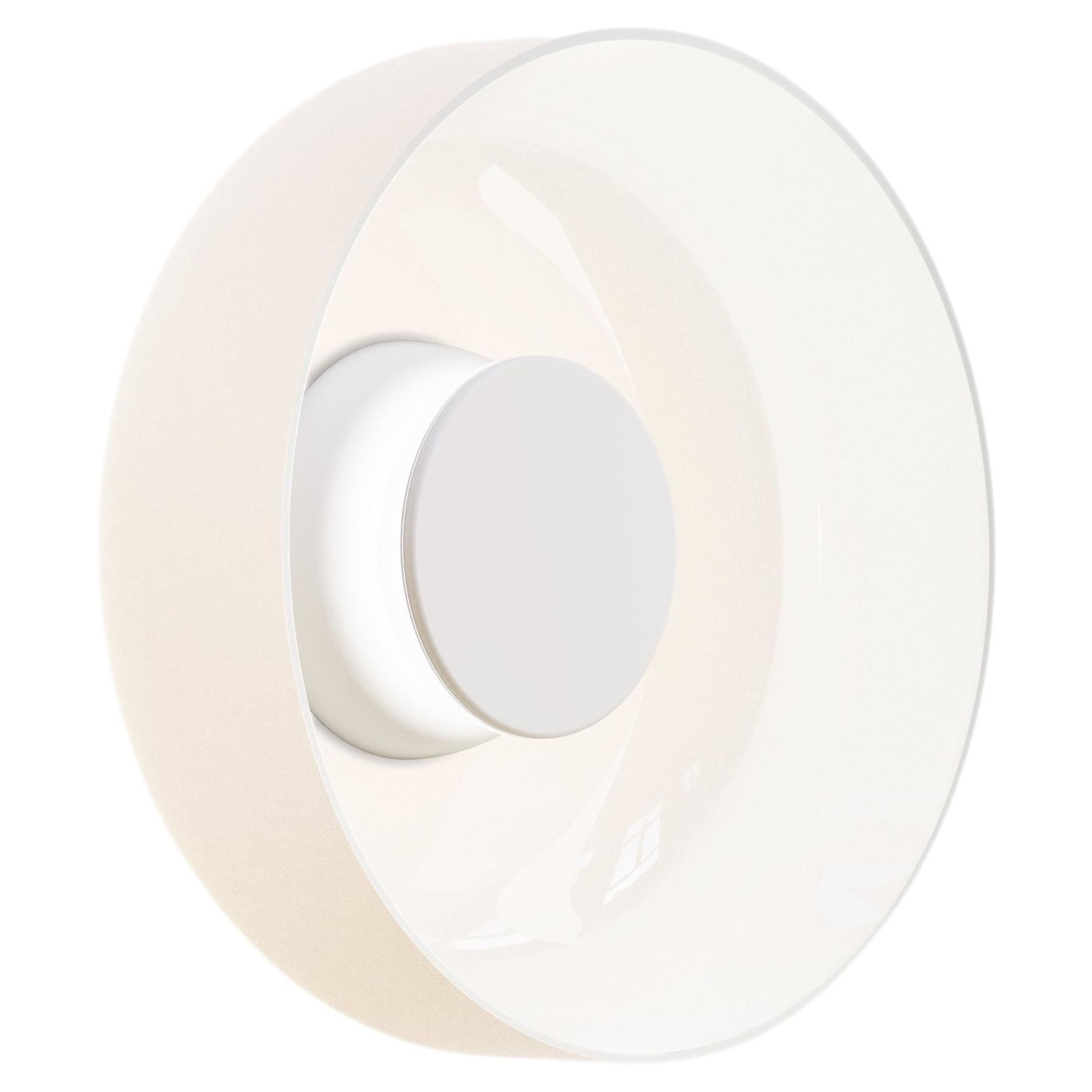 Totem Lighting Sconce Glass C - 12", Circular Design, LED, Pablo ...