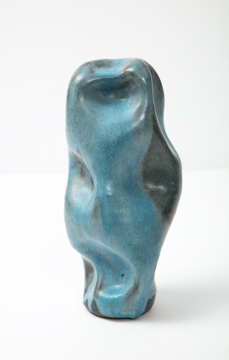 Totem Sculpture with Folds #2 by David Haskell For Sale at 1stDibs