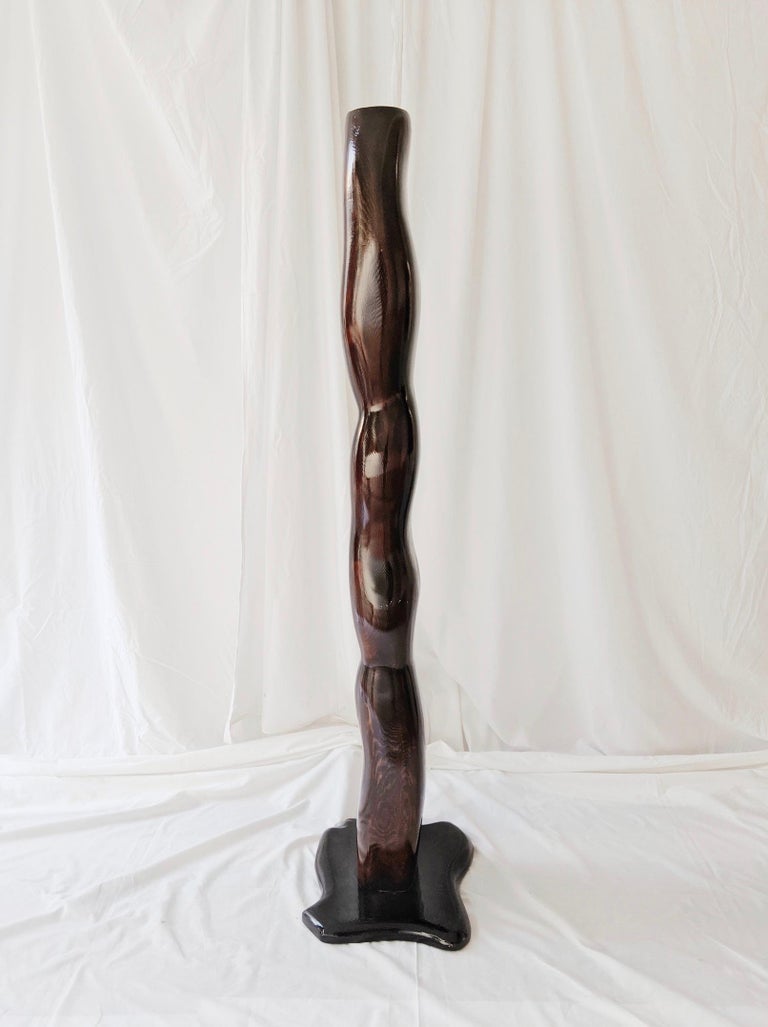 Totem Wood Sculpture by The Stone by the Door (American Oak version ...