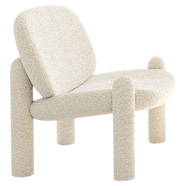 Tottori Armchair Nagoya Panna Wool Mix Fabric by Driade For Sale at 1stDibs