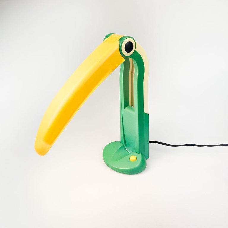 Toucan Desk Lamp, Tungslite Designed by H.T. Huang 1980's at 1stDibs