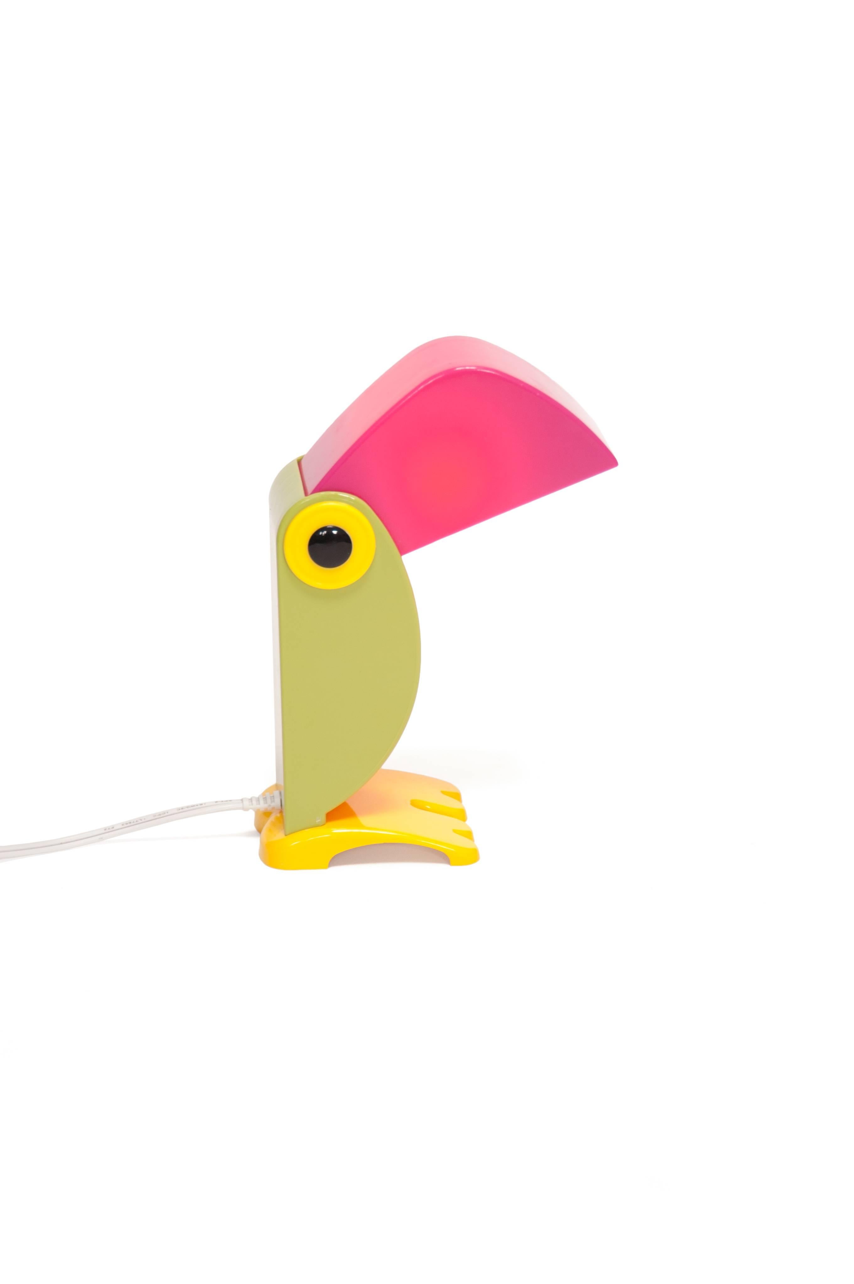 Toucan Lamp by Old Timer Ferrari, Vintage, Italy, 1968 For Toucan Lamp by Old Timer Ferrari, Vintage, Italy, 1968 For