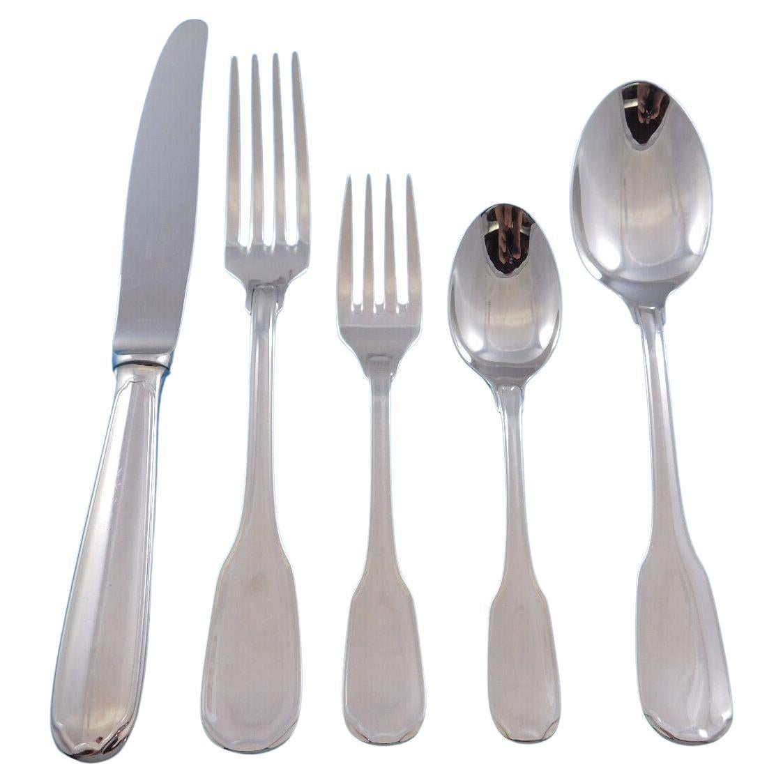 Dry Matte by Italy Stainless Steel Flatware Set of 12 Service, 60 ...