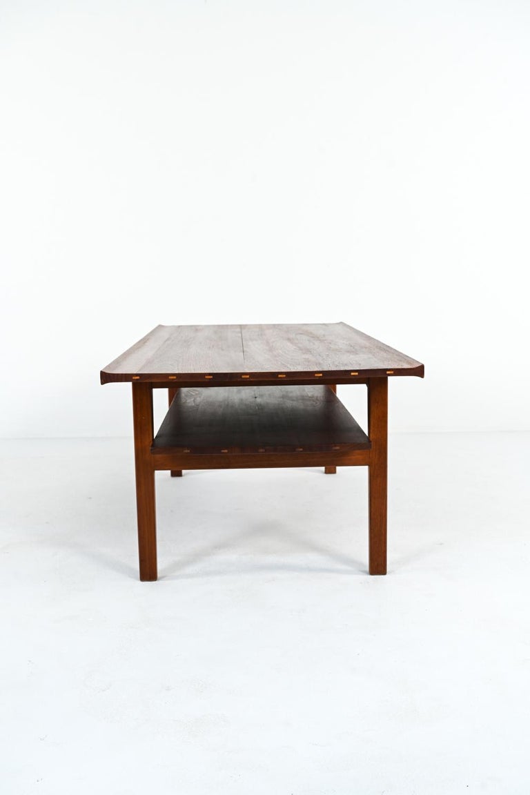 Tove and Edvard Kindt-Larsen for Seffle Solid Teak Cocktail Table, c ...