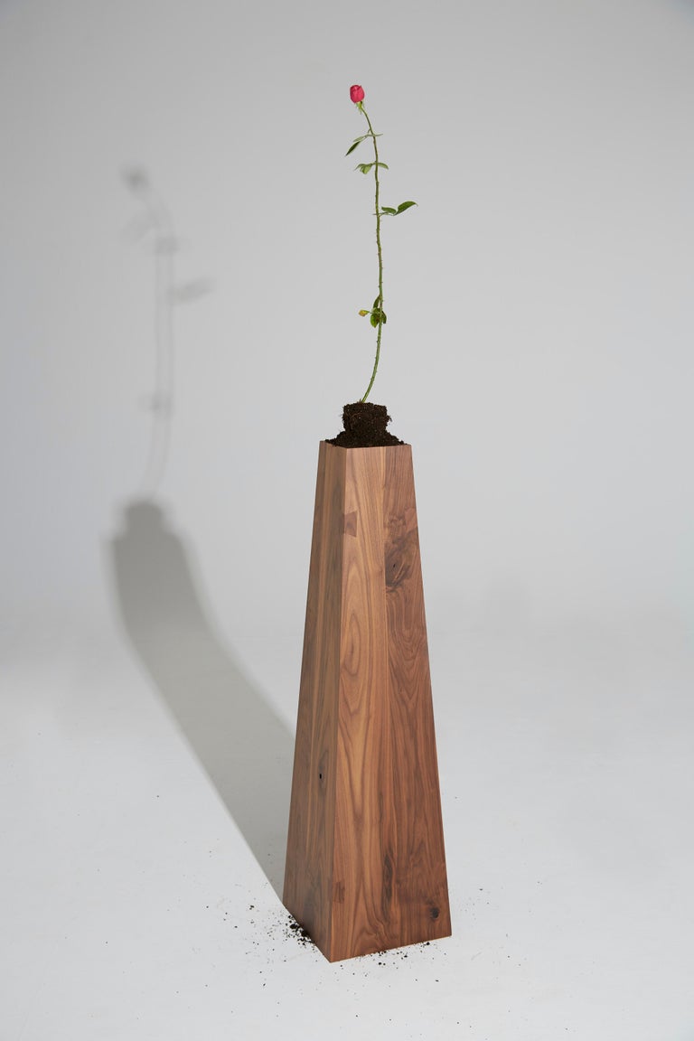 Tower Plinth in Natural Walnut by Project 213A For Sale at 1stDibs