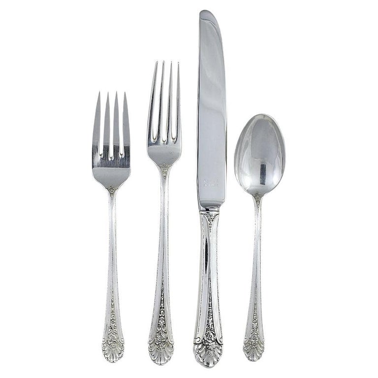 Towle, Royal Windsor, Sterling Silver 6 Place Setting with Extras For ...