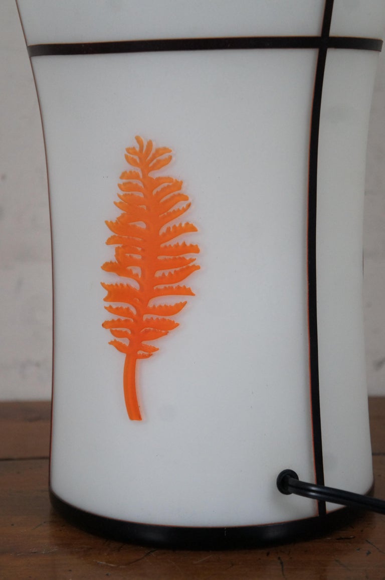 Tozai Home Frosted Glass Modern Sea Creature Coastal Table Lamp ...