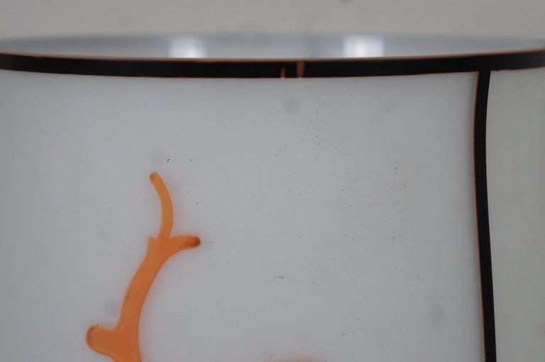 Tozai Home Frosted Glass Modern Sea Creature Coastal Table Lamp ...