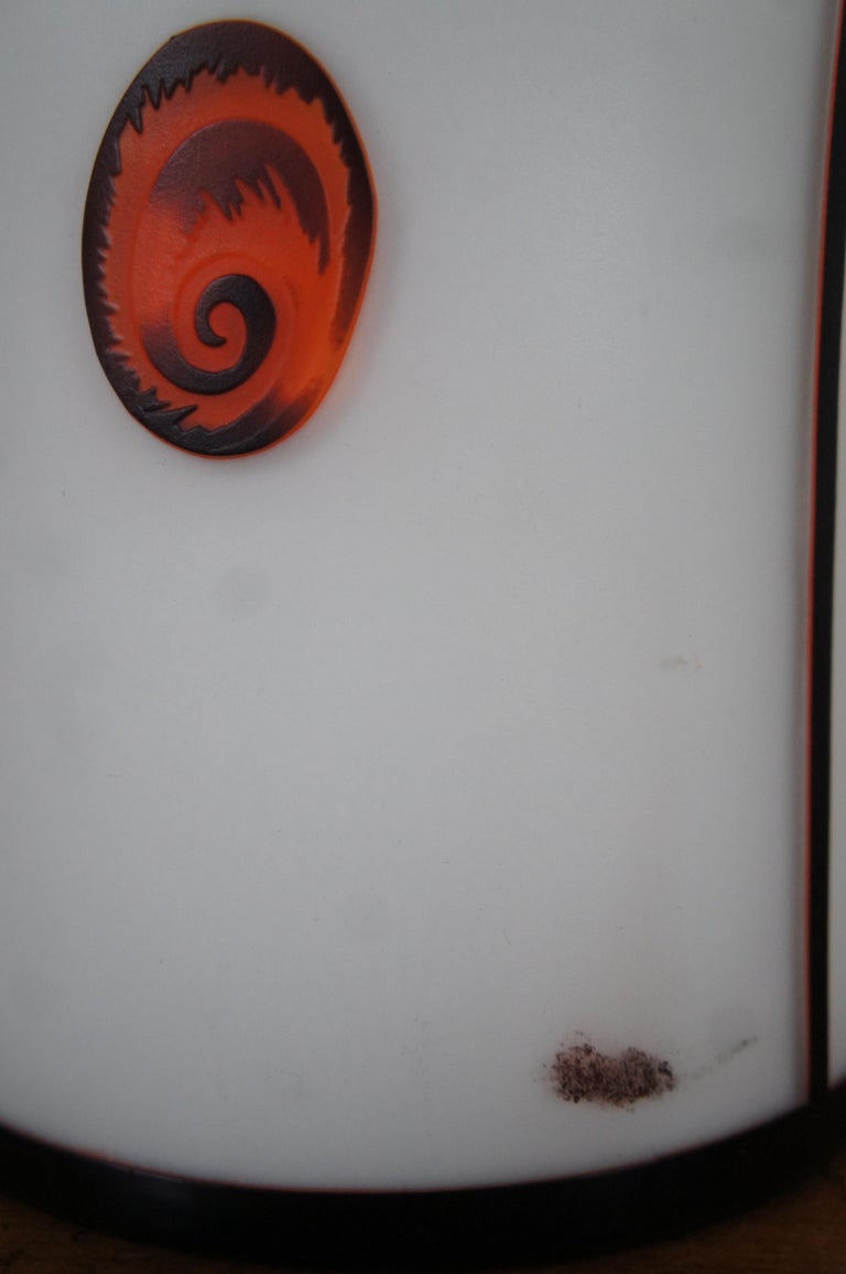 Tozai Home Frosted Glass Modern Sea Creature Coastal Table Lamp ...