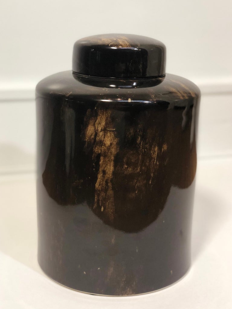 Tozai Home Porcelain Tortoise Jar at 1stDibs