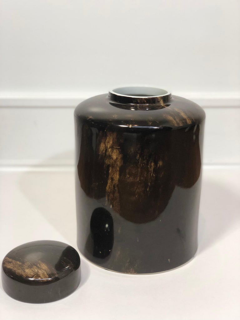 Tozai Home Porcelain Tortoise Jar at 1stDibs