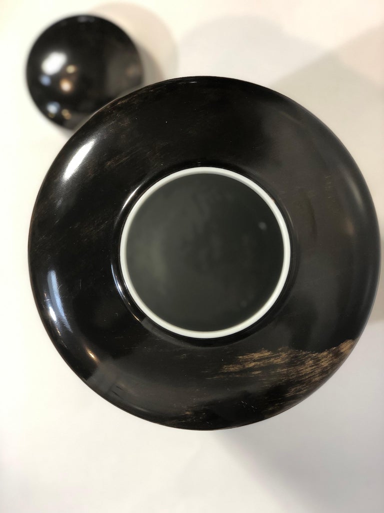 Tozai Home Porcelain Tortoise Jar at 1stDibs