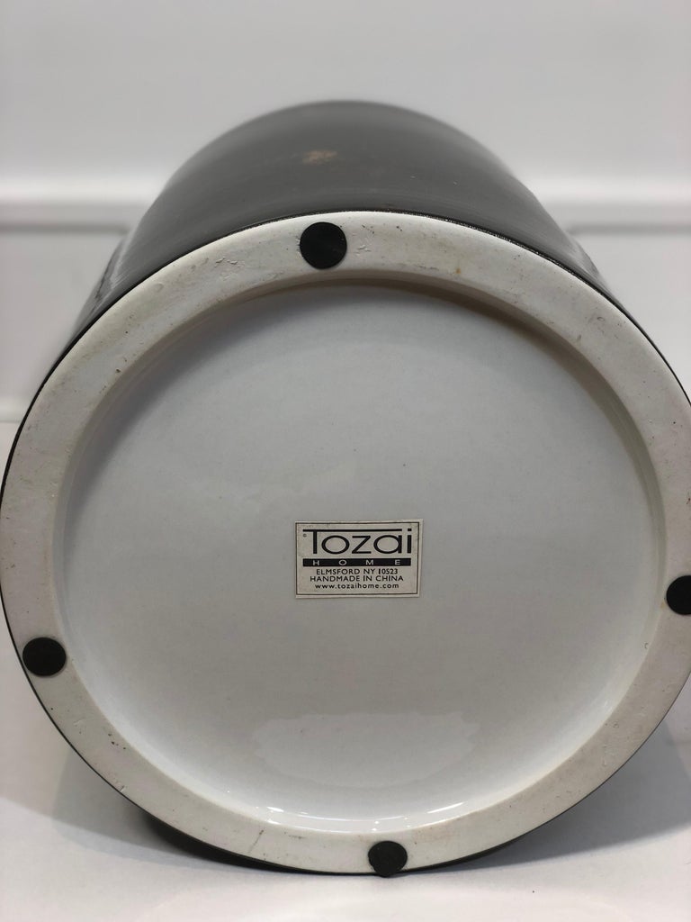 Tozai Home Porcelain Tortoise Jar at 1stDibs