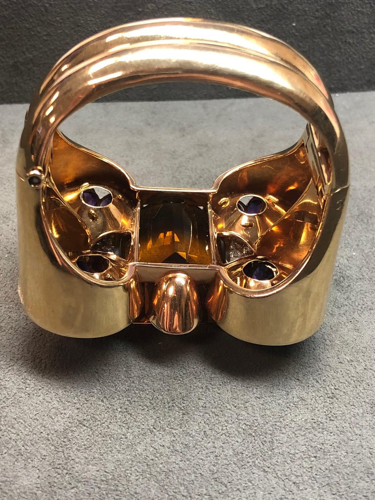 Trabert and Hoeffer Mauboussin Citrine Amethyst Diamond Reflection ...