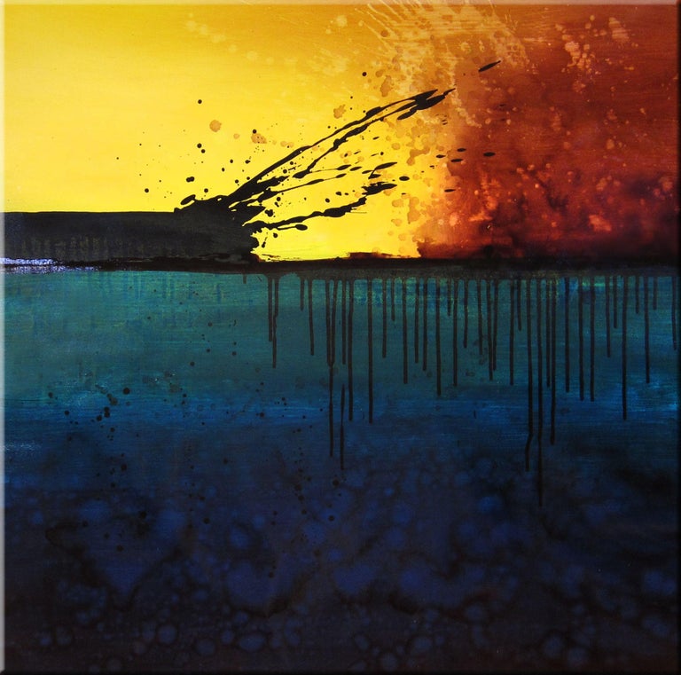 Tracy Burke - Delphi, Painting, Acrylic on Canvas For Sale at 1stDibs